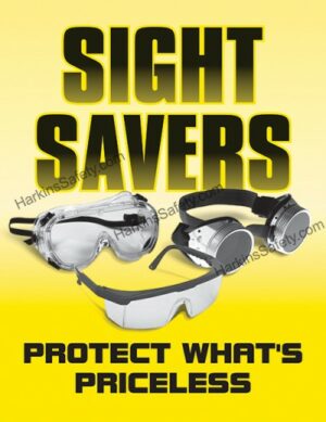 Eye Safety Poster for Sight Savers Eye Protection