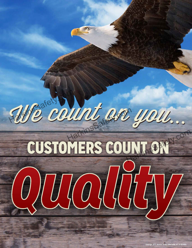 Quality Awareness Posters & Banners - Harkins Safety