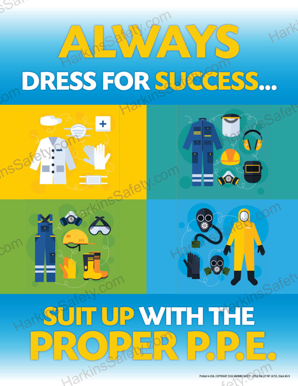 Chemical Handling Safety Posters & Banners - Harkins Safety