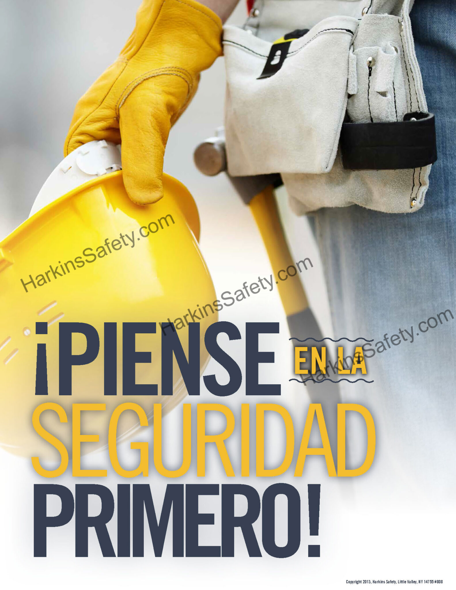 Spanish Safety Posters & Banners - Harkins Safety