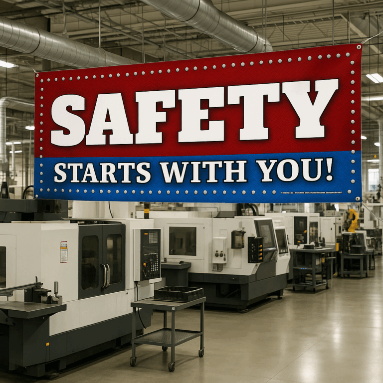 Safety Banners - Harkins Safety